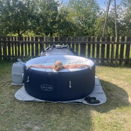 Jacuzzi ogrodowe - dmuchane, z hydromasażem - Meblobranie.pl
