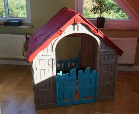 Keter Foldable Playhouse - składany domek dla dzieci beżowy ...