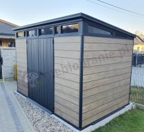 Duży domek narzędziowy Keter Signature Pent 11x7 Ashwood (7,5m2 ...
