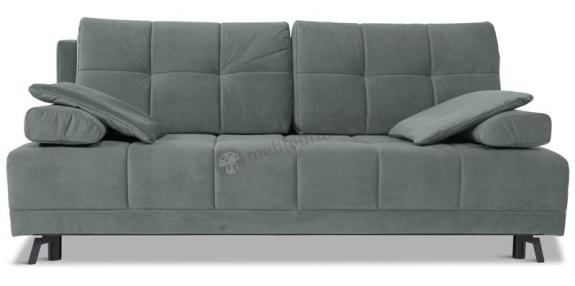Szara sofa z funkcją spania 201x108 cm City Matt Velvet 85 - Meblobranie.pl